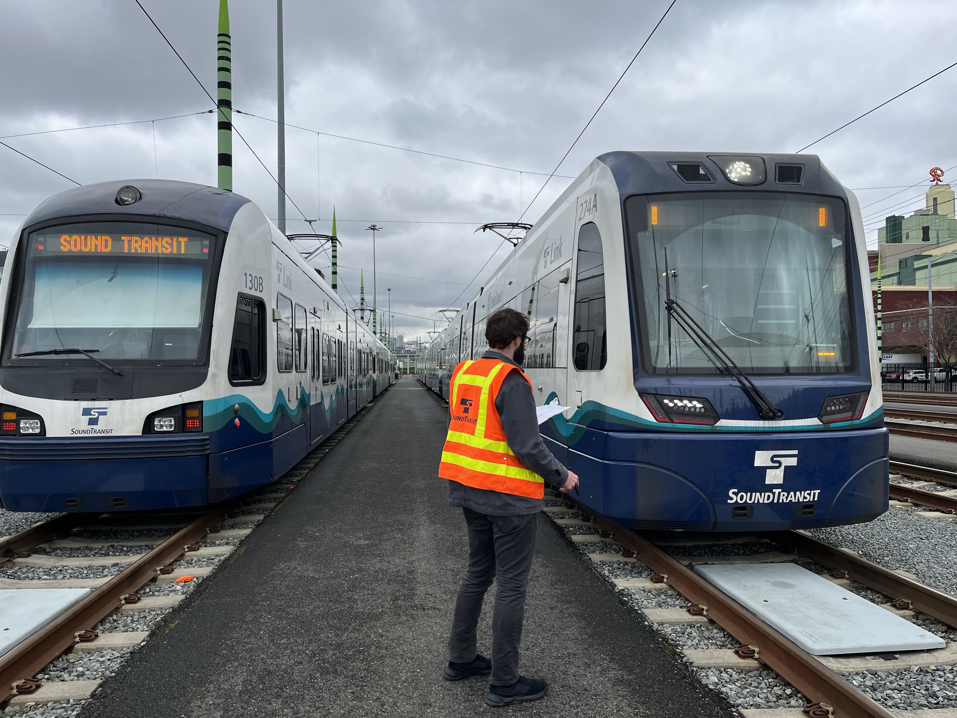 Wig wag pilot train enters service | Sound Transit